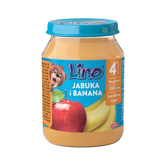 Lino kašica Jabuka i Banana (4+) 190g