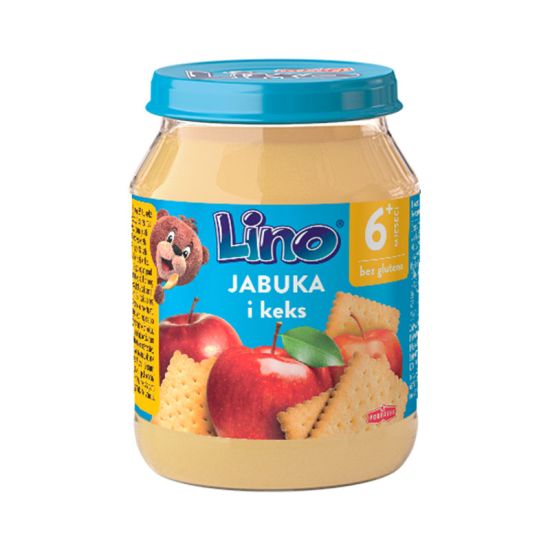 Lino kašica Jabuka i Keks (6+) 190g