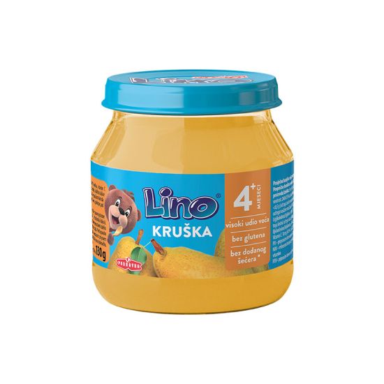 Lino kašica Kruška (4+) 130g