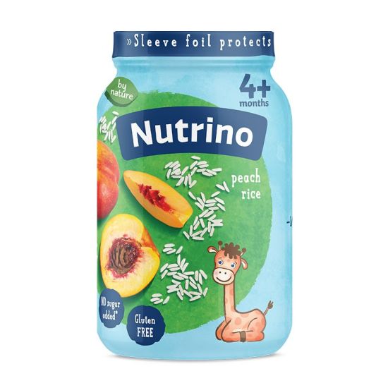 Nutrino Pire od voća - Breskva i Pirinač 190g