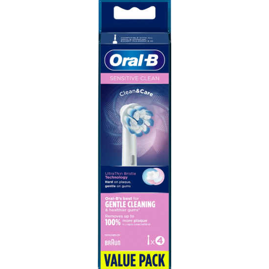 Oral B Sensitive Clean Refill, 4 komada