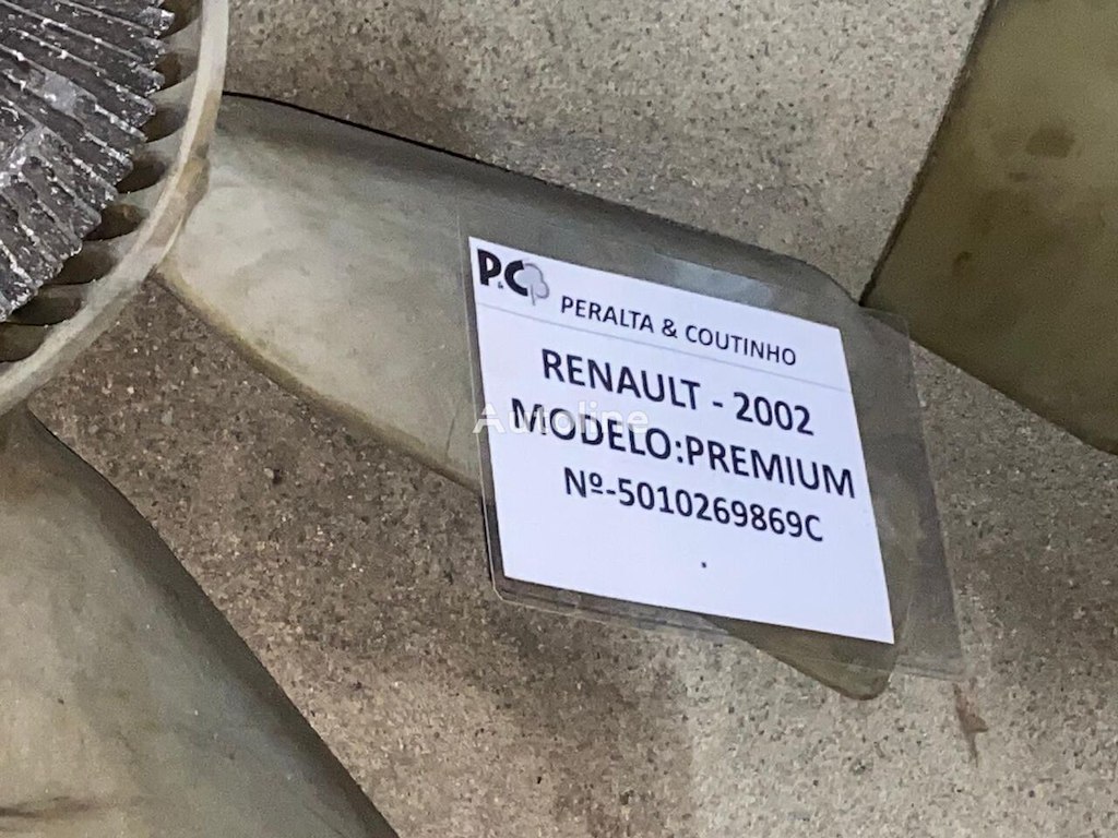 Renault Premium Ventilador com Núcleo 5010269869 ventilator hladnjaka za Renault kamiona