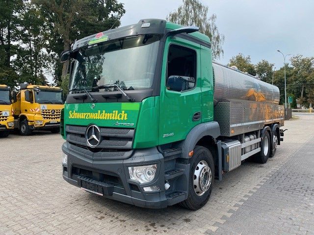 Mercedes-Benz ACTROS 2546 MP5 6X2 EURO6 -MILK TANK autocisterna za mleko