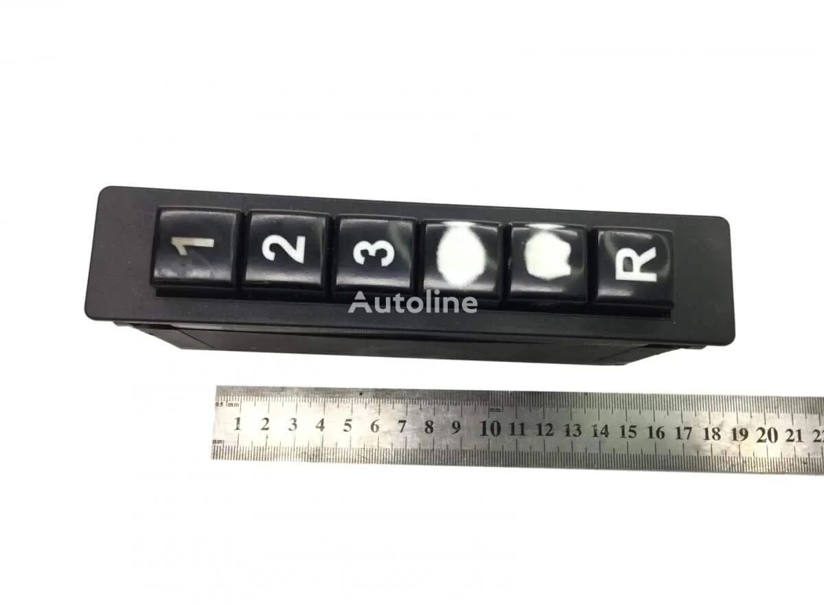 Comutator selector de viteze instrument tabla za Scania cu butoane numerotate 1, 2, 3, R kamiona