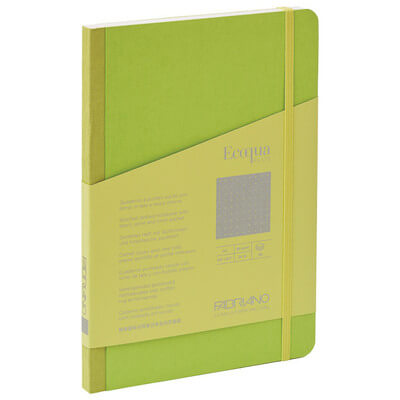 Notes A5 Fabriano EcoQua Plus tačke – limeta