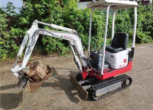 Mini bager Takeuchi TB80-I8 – 2009