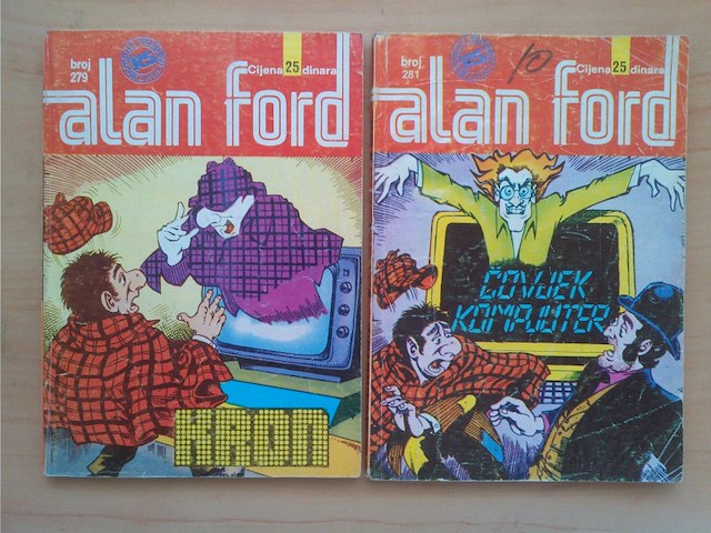 Alan Ford Vjesnik Kron i Covjek kompjuter