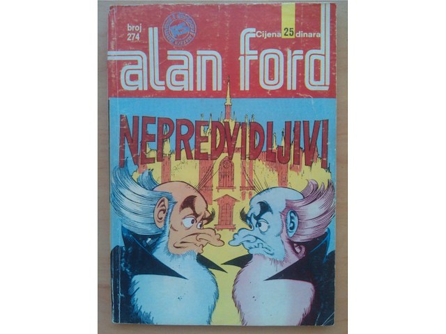 Alan Ford Vjesnik broj 274 - Nepredvidljivi