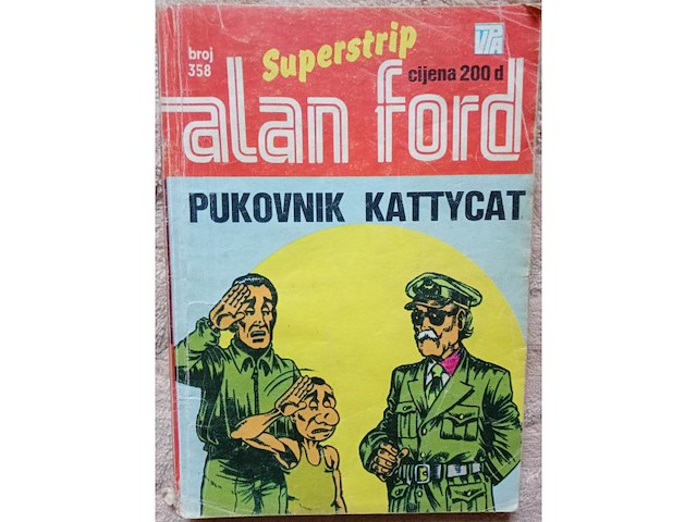 Alan Ford 358 - Pukovnik Kattycat (Vjesnik)