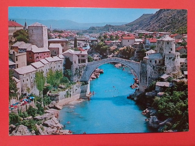 MOSTAR-STARI MOST -RAZGLEDNICA (618)