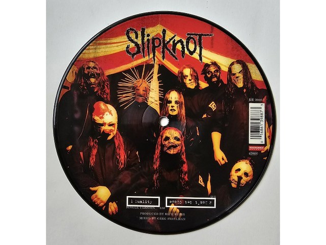 Slipknot Duality Single Ploča RETKO Picture Disc