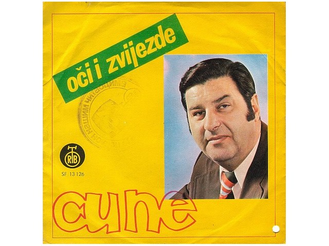 Cune Gojković – Oči I Zvijezde Vinyl, 7`, Single, 45 RP