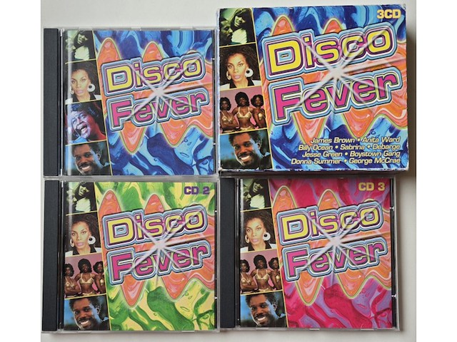 Disco Fever Kompilacija 3CD James Brown Donna Summer