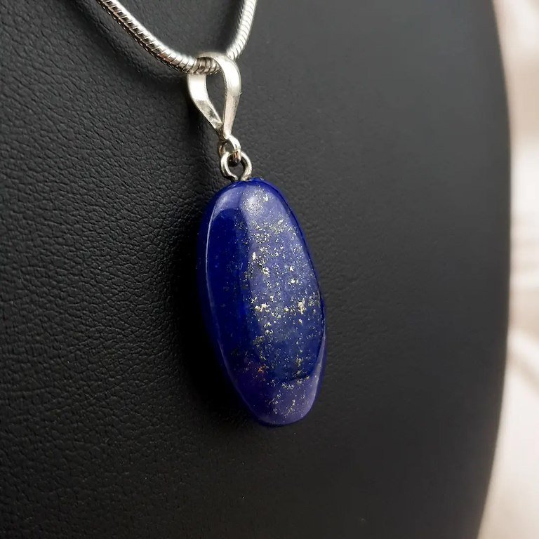 Lapis Lazuli Oval Privezak #10975D7