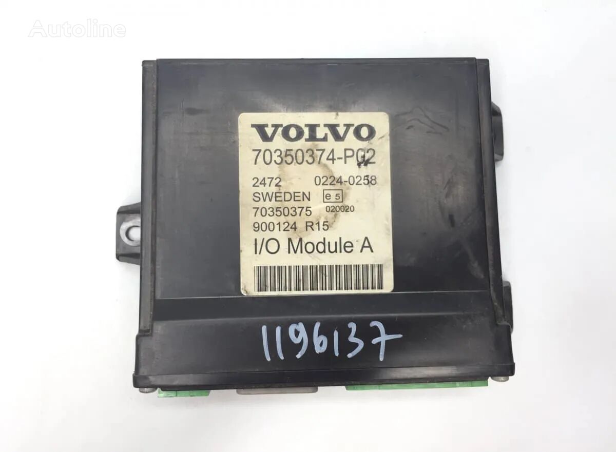 Unitate de Control I/O Module A 70350374-P02 upravljačka jedinica za Volvo 70350374 70350375 kamiona