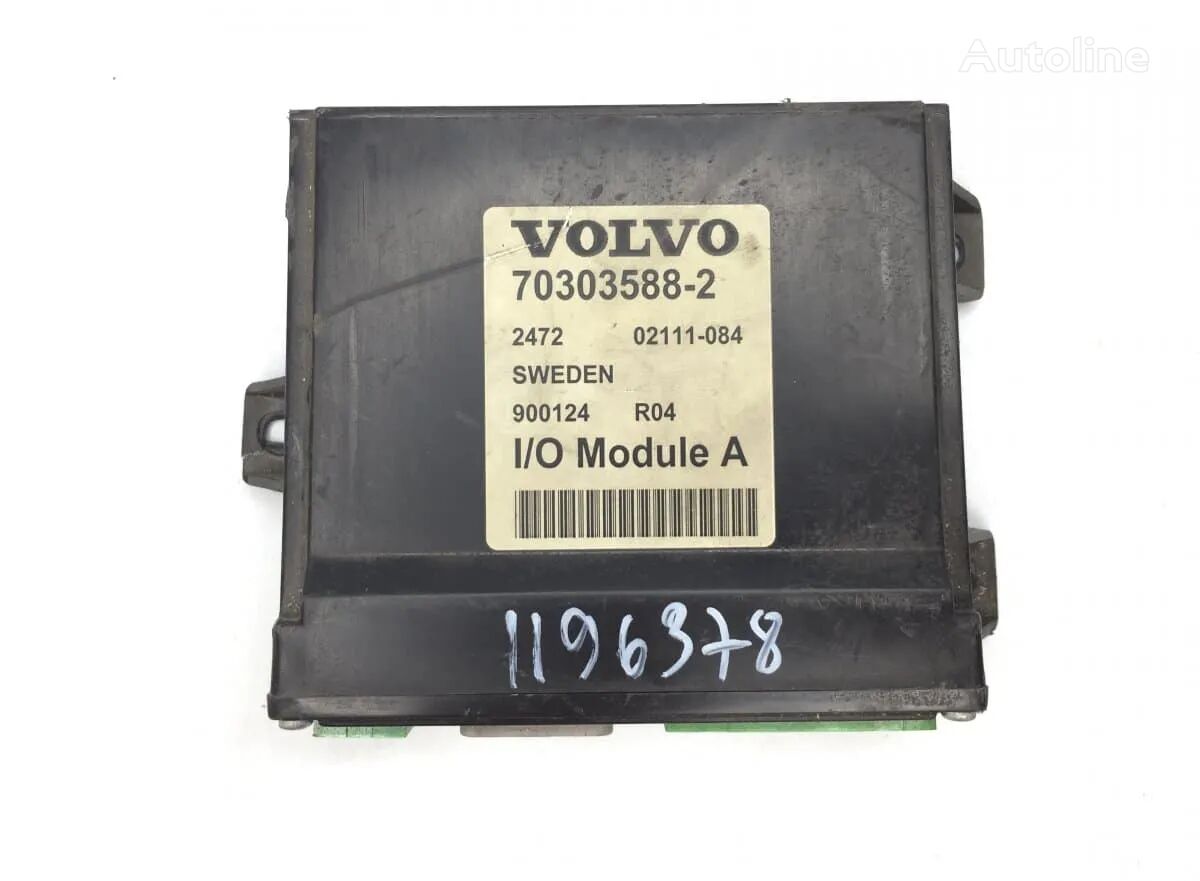 Unitate de control I/O Module A upravljačka jedinica za Volvo 70303588-2 2472 SWEDEN 02111-084 900124 R04 kamiona