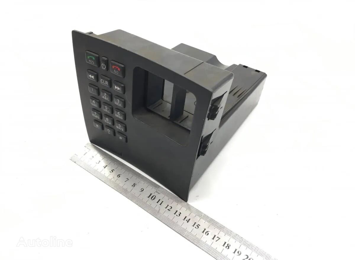 Modul de control radiotelefon instrument tabla za Volvo – model compatibil cu codurile 20452398, 20452388, 20452371, 20575369, 20730612, 20877144, 20975058, 21143243, 21911107 kamiona