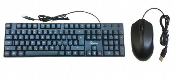 TASTATURA + MIS STARS SOLUTIONS USB YU