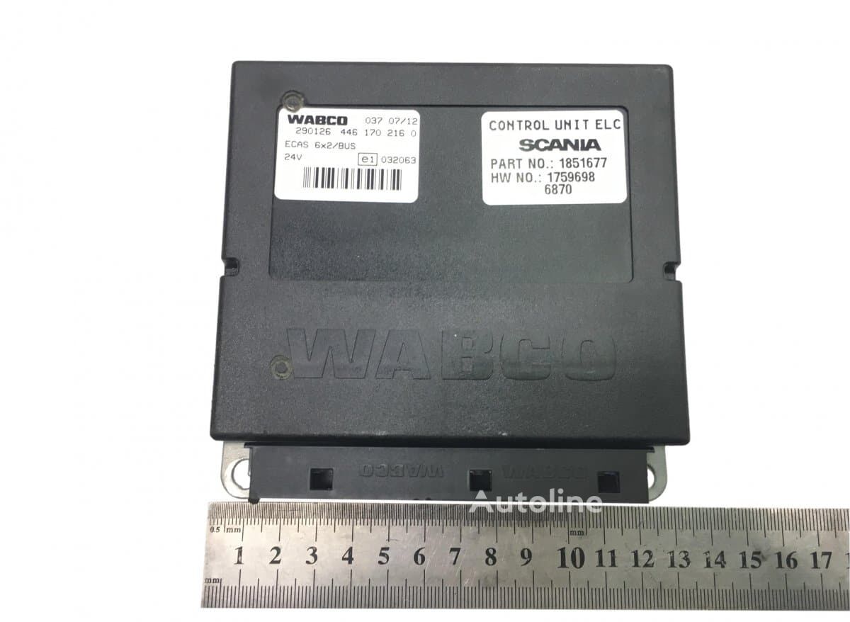 Unitate de control ECAS upravljačka jedinica za WABCO SCANIA 1851677 24V kamiona