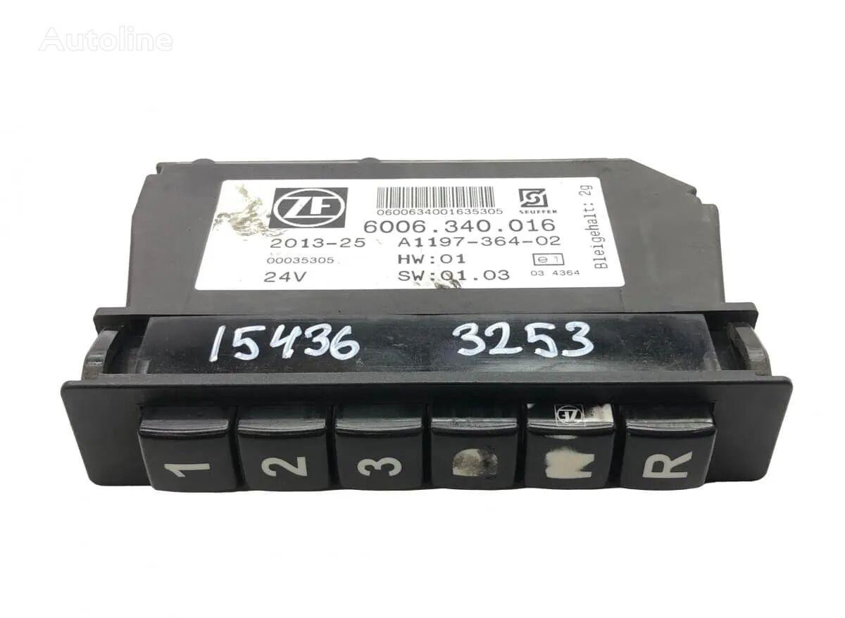 Comutator selector de viteze 6006.340.016 instrument tabla za ZF pentru Scania kamiona