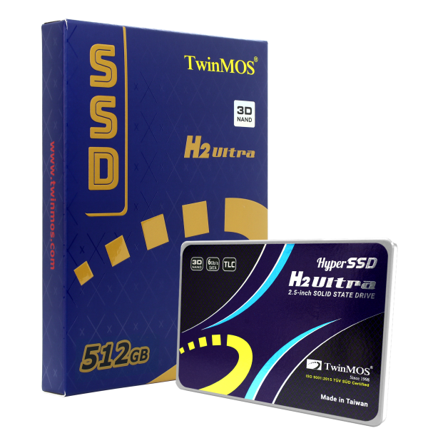 SSD 2.5'' 512GB TwinMOS H2 Ultra Grey 580MBs550MBs TM128GH2UG