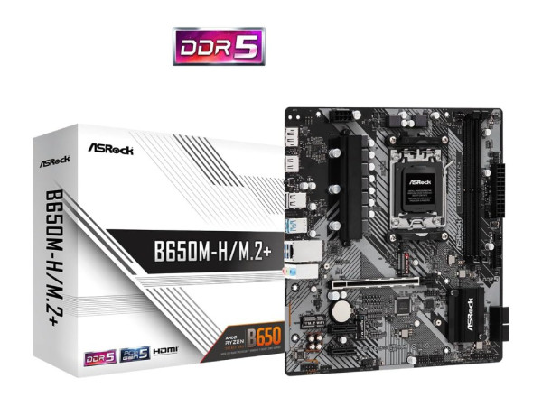 Matična ploča ASROCK B650M-HM.2+AM5' ( '90-MXBMS0-A0UAYZ' )