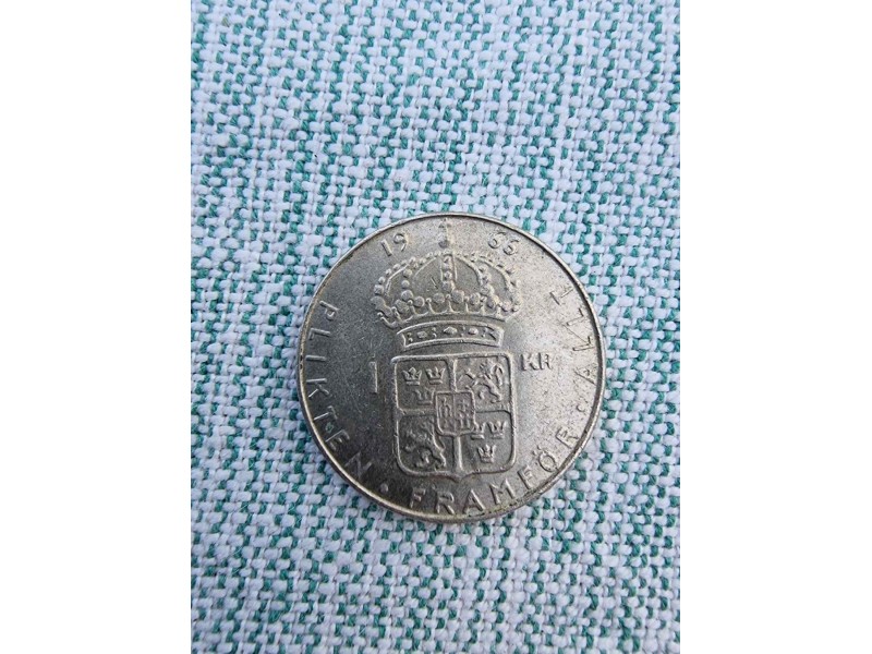 1 kr 1966 srebro