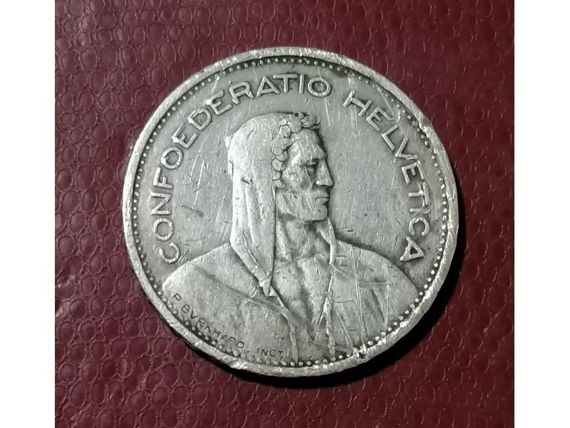 5 FRANAKA 1933 SREBRO