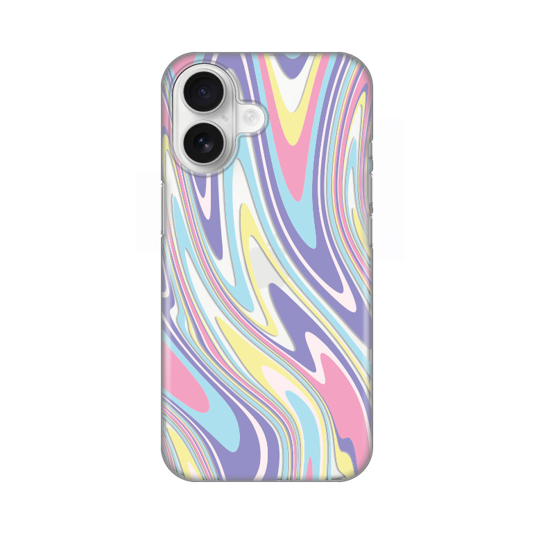 TORBICA SILIKONSKA PRINT SKIN ZA IPHONE 16 6.1 LIQUID DREAM