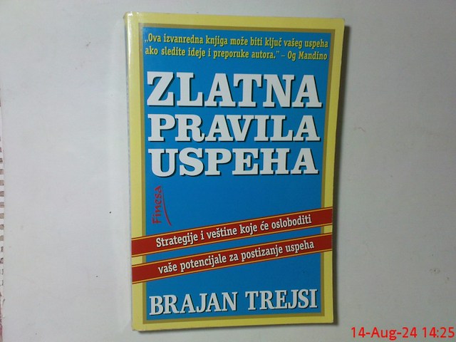 BRAJAN TREJSI  -  ZLATNA PRAVILA USPEHA