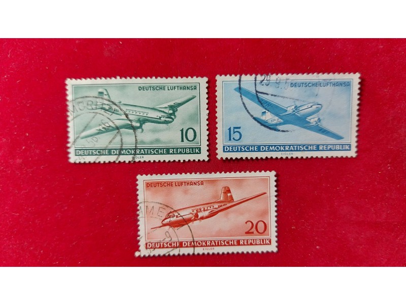 DDR 1956.Lufthansa...O57