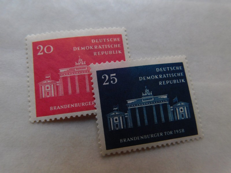 DDR 1958 KOMPLET ČISTA SERIJA