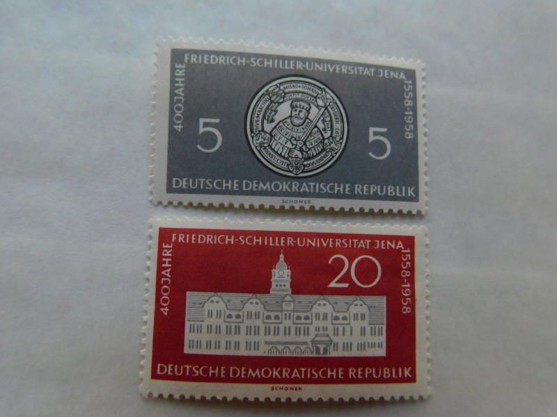 DDR 1958 KOMPLET ČISTA SERIJA