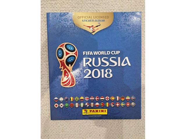 WC Russia 2018 prazan album