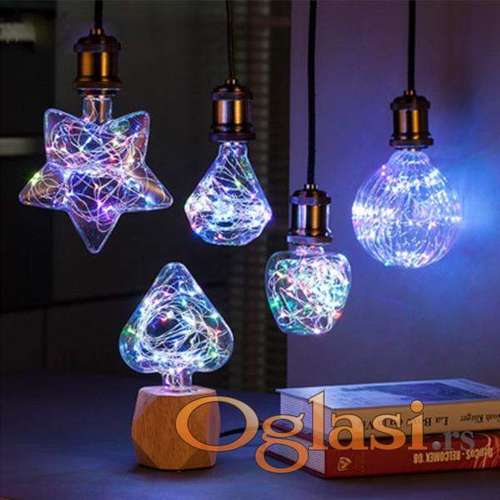 Edison RGB dekorativne sijalice
