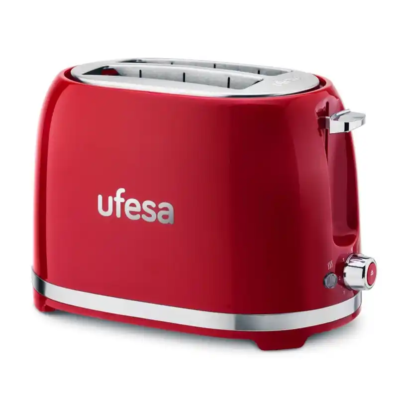 TOSTER UFESA CLASSIC PINUP ROJO/SNAGA 850W/CRVENI