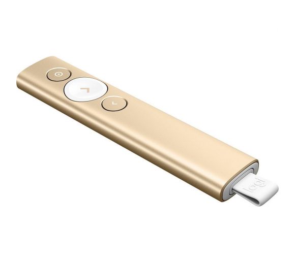 Logitech - Logitech Spotlight Presentation Remote - GOLD