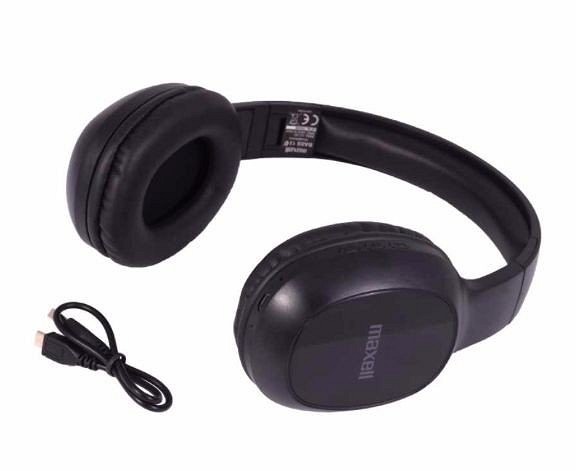 MAXELL Slušalice BASS 13 HD1 BLUETOOTH 5.0 crne