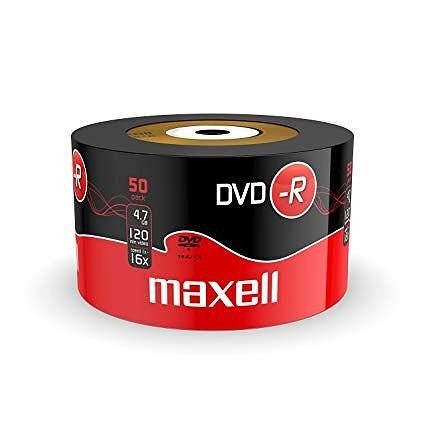 Maxell dvd 16x economic 50s DVD-R 4.7gb