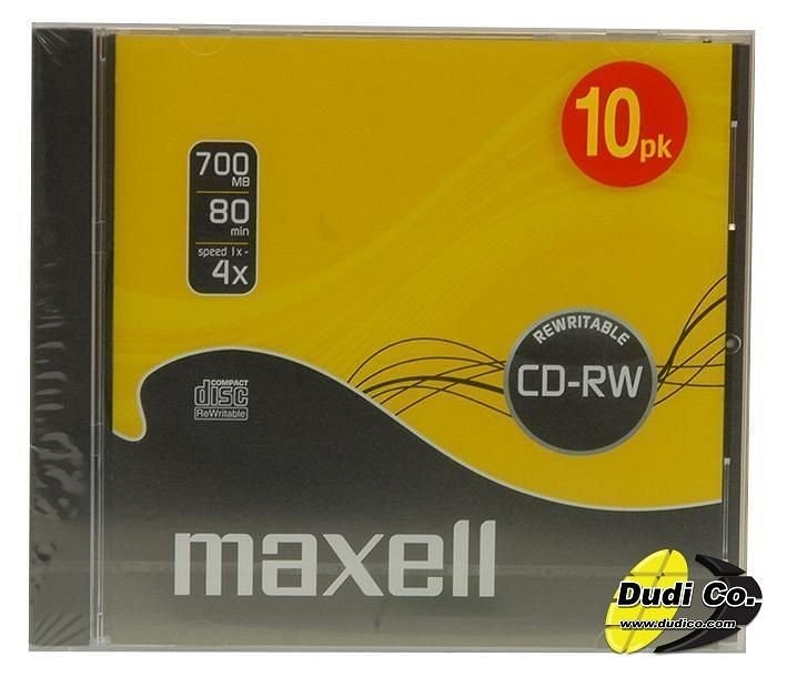 MAXELL CD-RW 80 12X JEWEL