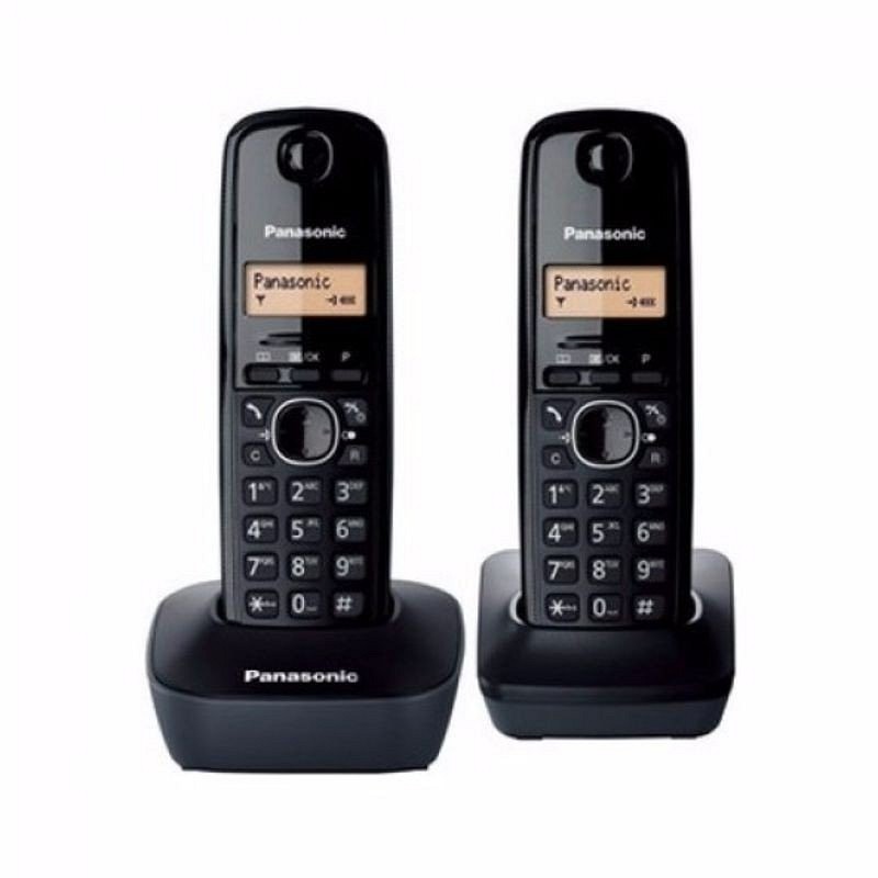 Panasonic kx-tg1612fxh duo crni