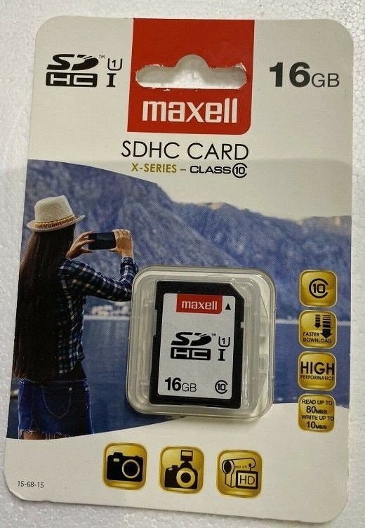 MAXELL Memorijska kartica SDHC16GB X-Series klase 10