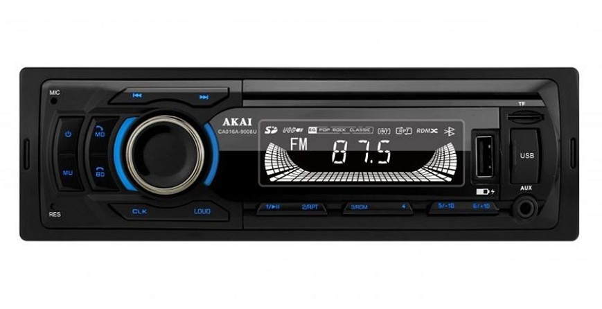 AKAI CA016A-9008U AUTO RADIO SA BLUETOOTH I USB-SD Čitačem