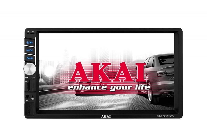 AKAI CA-2DIN7135S MULTIMEDIJALNI AUTO Radio EKRAN 7