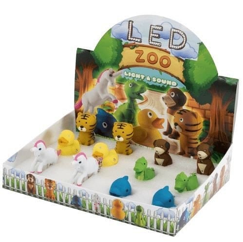 LED ZOO PRIVEZAK SA LED DIODOM U OBLIKU ZIVOTINJA