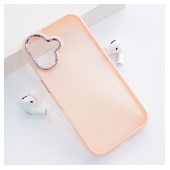 Maska Candy Shield za iPhone 16 pink