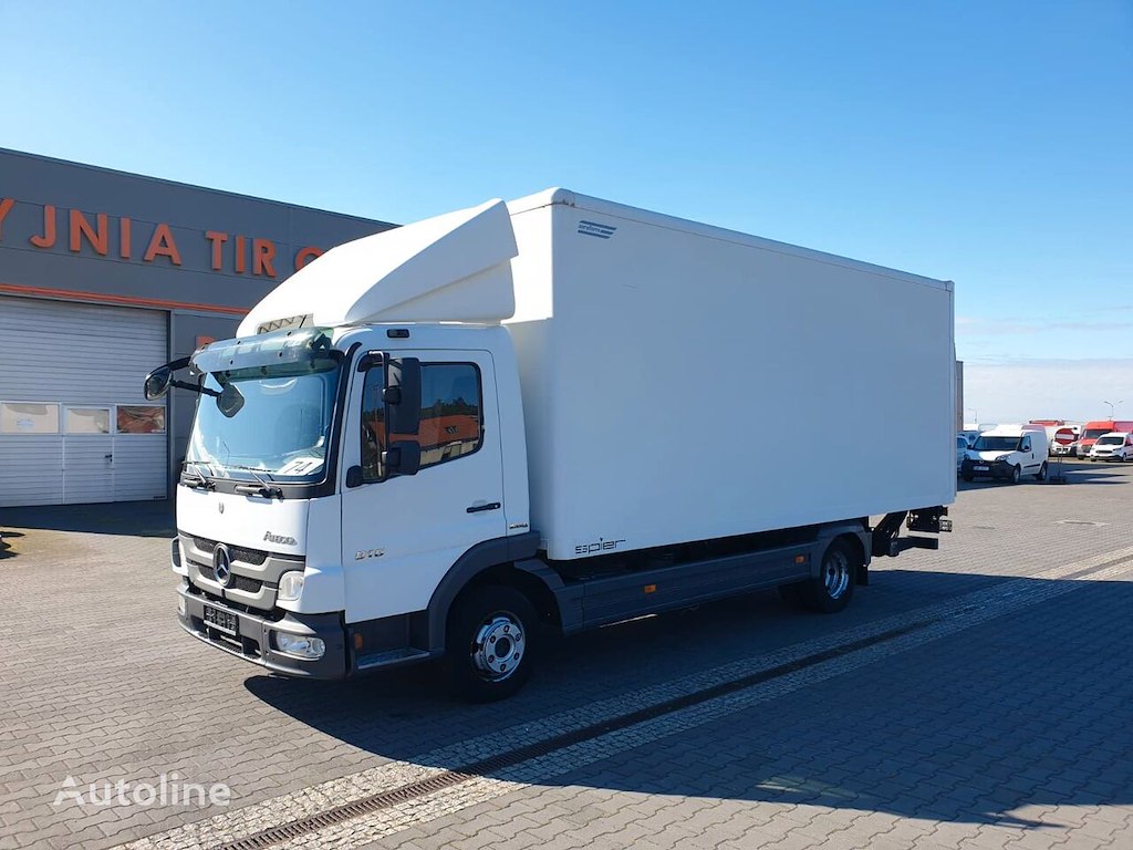 Mercedes-Benz ATEGO 816 KOFFER+LBW DEUTSCHE DOKUMENTE DIFFSPER kamion furgon