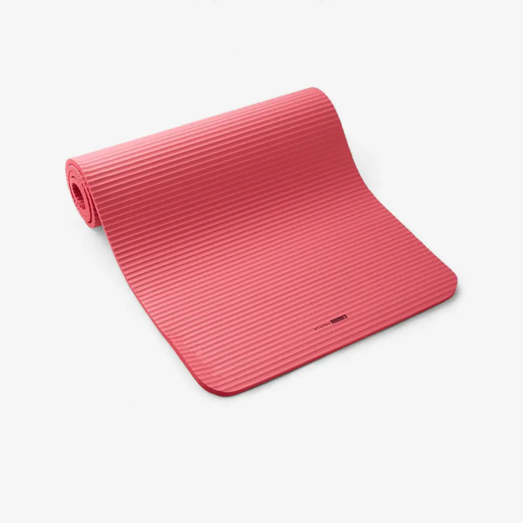 Roze prostirka za pilates COMFORT 100 (160 cm ⨯ 55 cm ⨯ 10 mm)