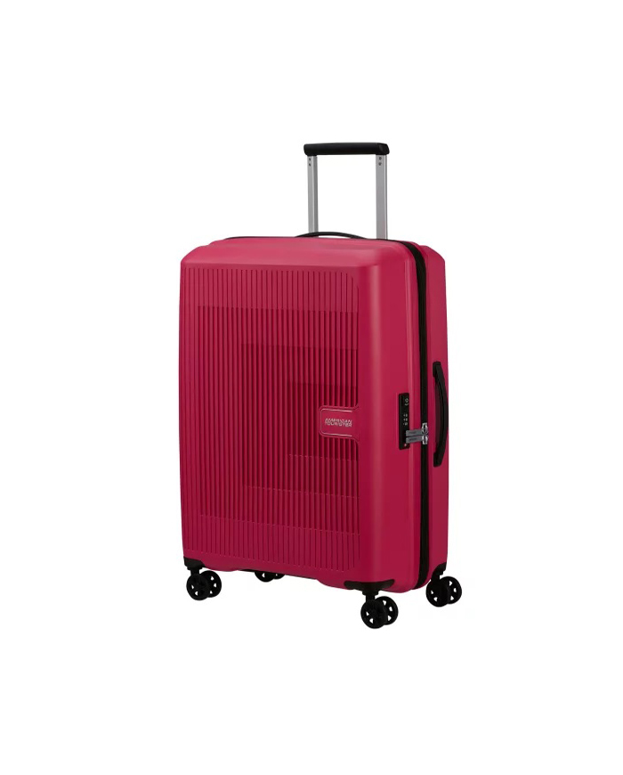 KOFER AEROSTEP-SPINNER 67/24 EXP TSA PINK FLASH TROLLEY American Tourister