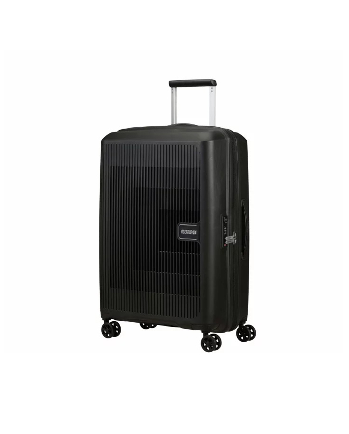 KOFER AEROSTEP-SPINNER 67/24 EXP TSA SOHO GRAY BLACK TROLLEY American Tourister